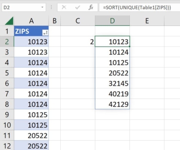 How to count items in an Excel list | TechRepublic