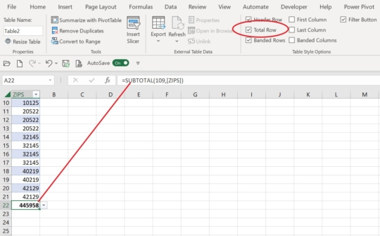 How to count items in an Excel list | TechRepublic