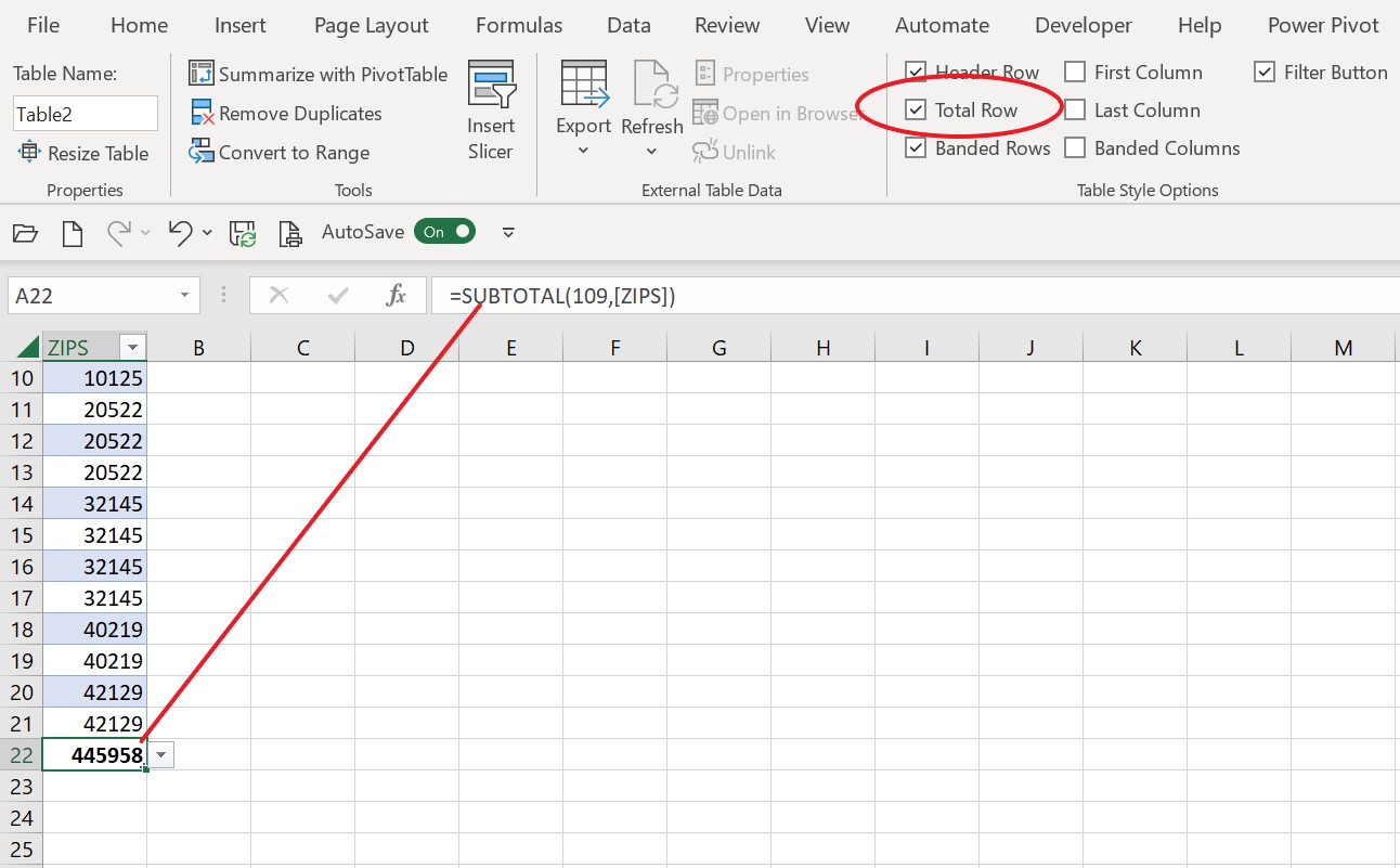 How to count items in an Excel list | TechRepublic