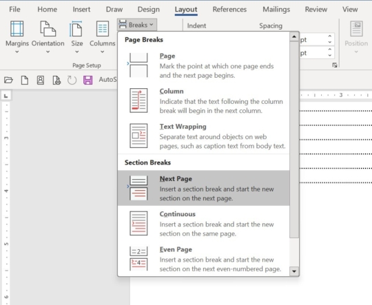 How to Use Section Breaks to Control Formatting in Word