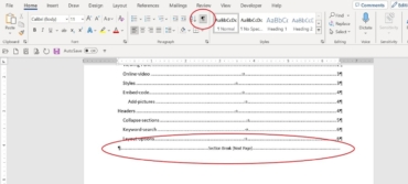 How to Use Section Breaks to Control Formatting in Word