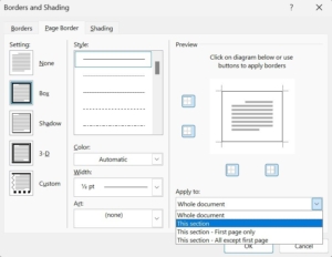 How to Use Section Breaks to Control Formatting in Word