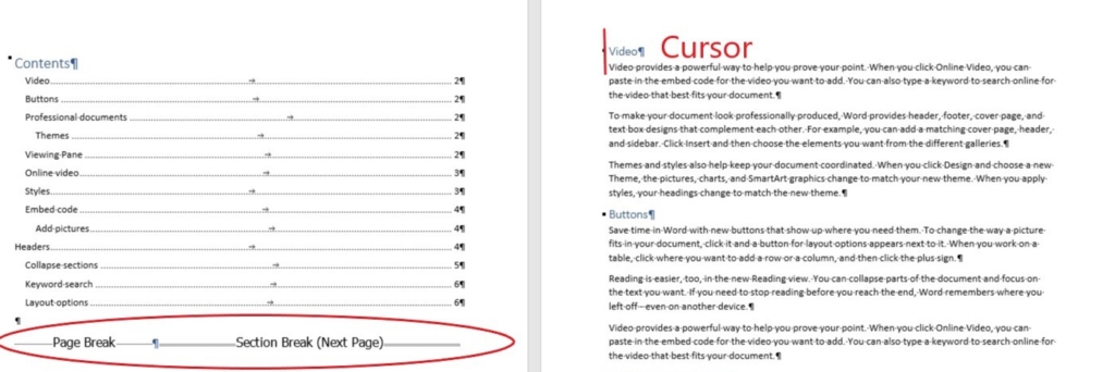 How to Use Section Breaks to Control Formatting in Word