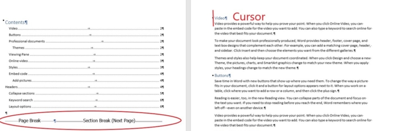 How to Use Section Breaks to Control Formatting in Word