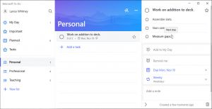 How to use Microsoft To-Do to keep track of your professional and ...
