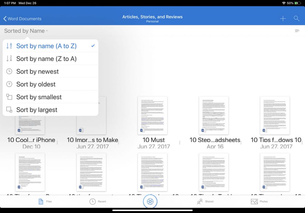 How to use Microsoft OneDrive on your iOS or Android device