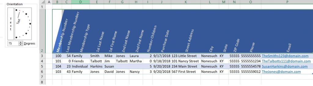 Excel tip: Three cell formats that will make header text fit