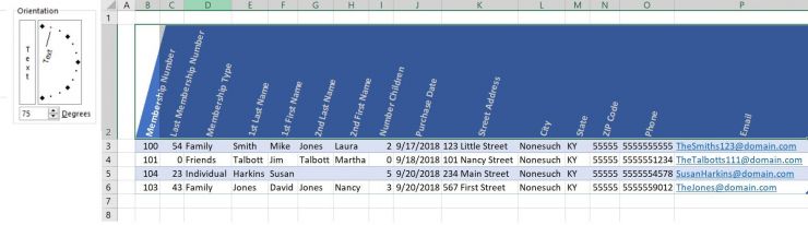 Excel tip: Three cell formats that will make header text fit