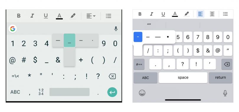 How to create a long dash in Google Docs - TechRepublic