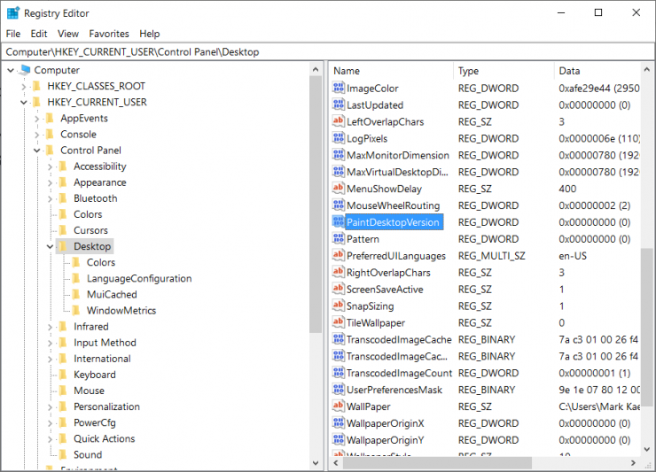 How to permanently display the Windows 10 version on the desktop ...