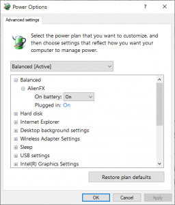 How to optimize Windows 10 power settings for higher performance