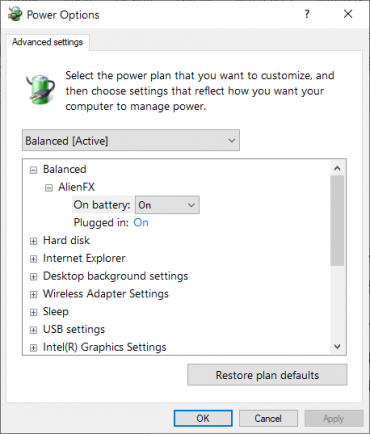 How to optimize Windows 10 power settings for higher performance