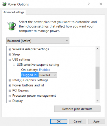 How to optimize Windows 10 power settings for higher performance