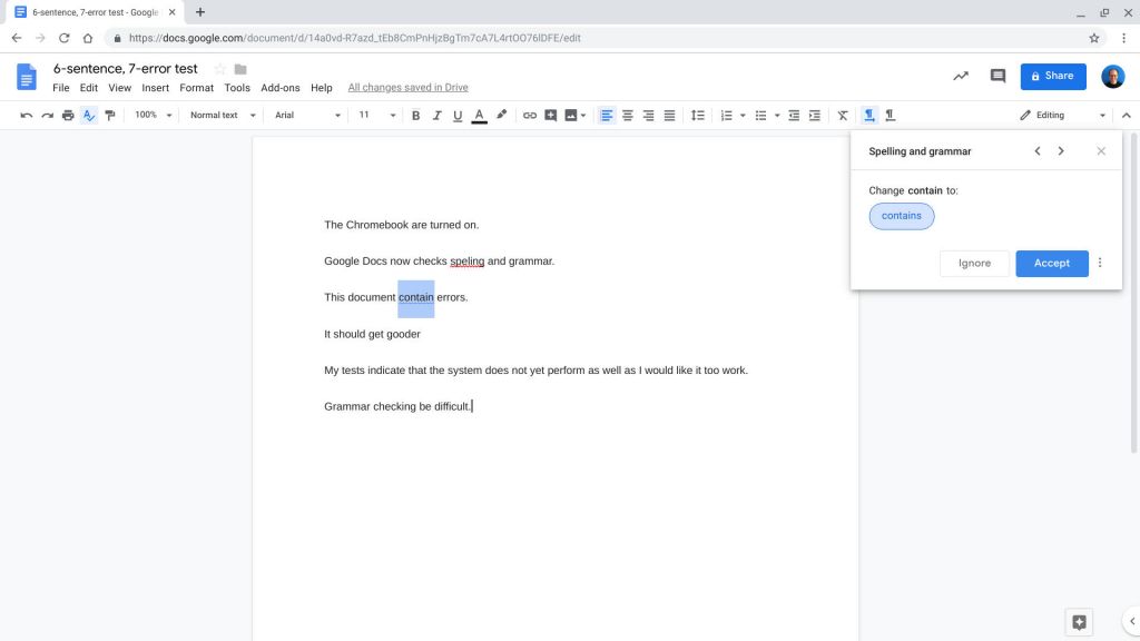 Google Docs 语法检查与其替代方案的比较 - Flnug.com