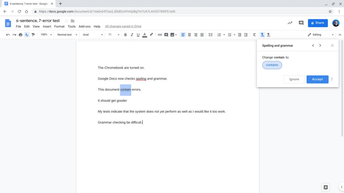 Google Docs 语法检查与其替代方案的比较 - Flnug.com