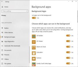 How to turn off background apps in Microsoft Windows 10 - TechRepublic