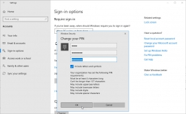 How to change the complexity of your Windows PIN | TechRepublic