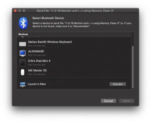 How to share files with another Mac using macOS Bluetooth File Exchange ...