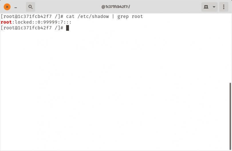 如何更改 Docker 镜像中的 root 密码