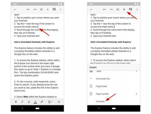 How to add footnotes in Google Docs - TechRepublic