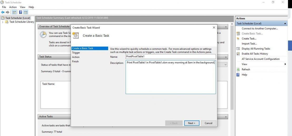 How to use Windows 10 Task Scheduler to run Office 365 tasks | TechRepublic