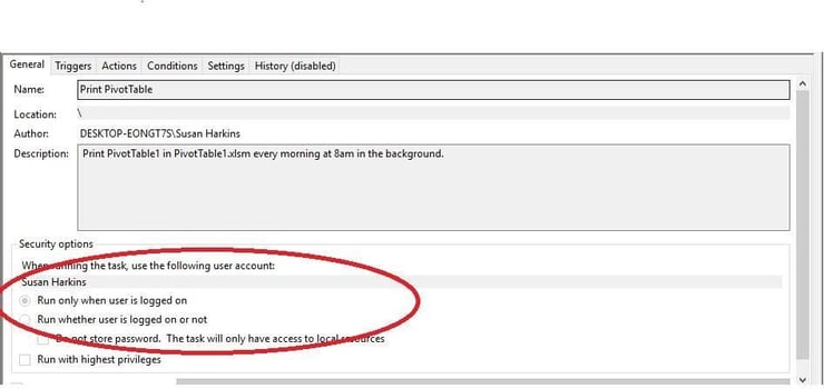 How to use Windows 10 Task Scheduler to run Office 365 tasks | TechRepublic