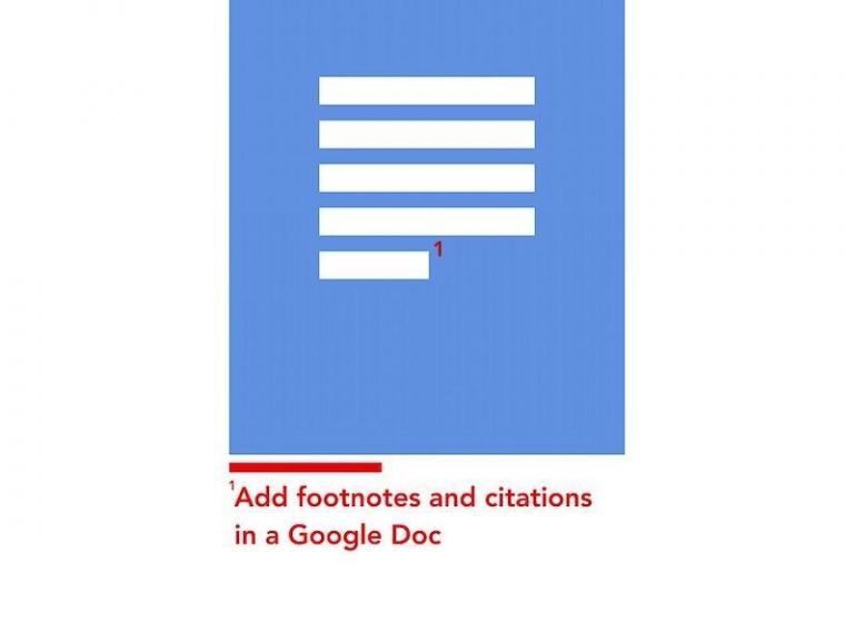 How to add footnotes in Google Docs