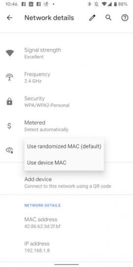 How to enable a randomized MAC address in Android 10 | TechRepublic
