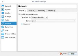 How to fix a VirtualBox Bridged Network issue