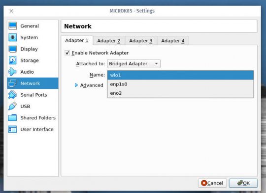 How to fix a VirtualBox Bridged Network issue