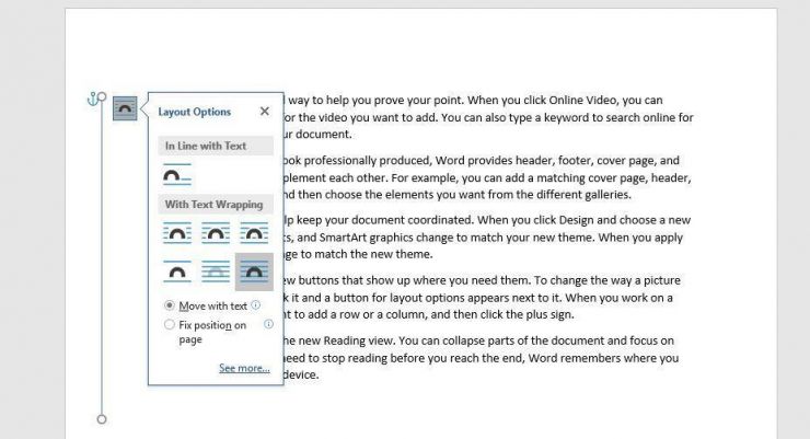 How to add vertical lines to a Word document using Office 365 ...