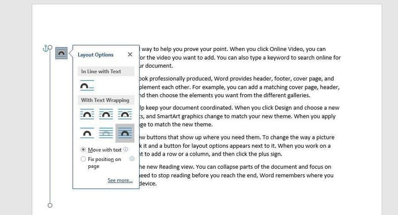 How to add vertical lines to a Word document using Office 365 ...