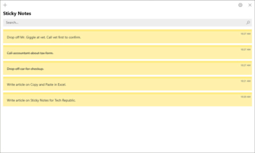 How to Use Microsoft's Sticky Notes in Windows 10, on the Web, and on ...