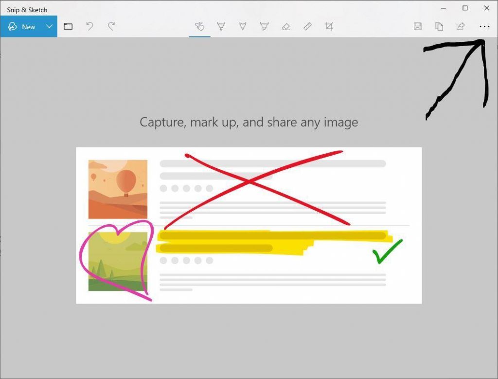 How to change settings so Windows 10 image snipping opens with print screen