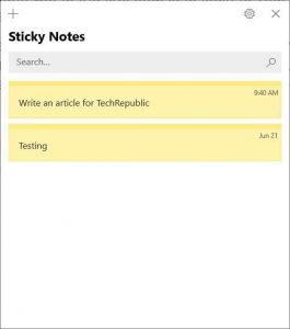 How to sync Sticky Notes across devices in Windows 10