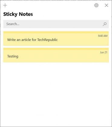 How to sync Sticky Notes across devices in Windows 10