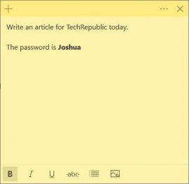How to sync Sticky Notes across devices in Windows 10