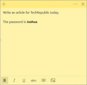 How to sync Sticky Notes across devices in Windows 10
