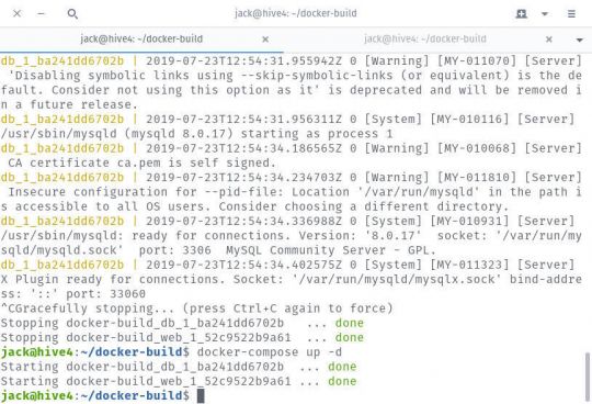 How to build a Docker Compose file