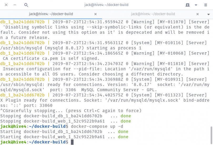 How to build a Docker Compose file