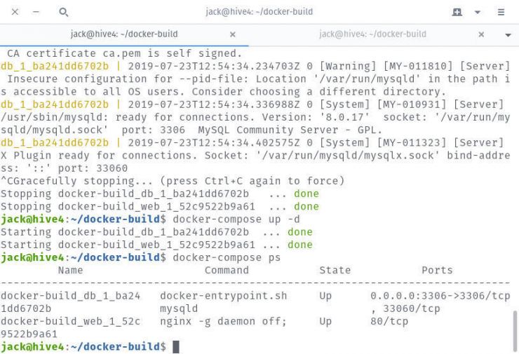 How to build a Docker Compose file