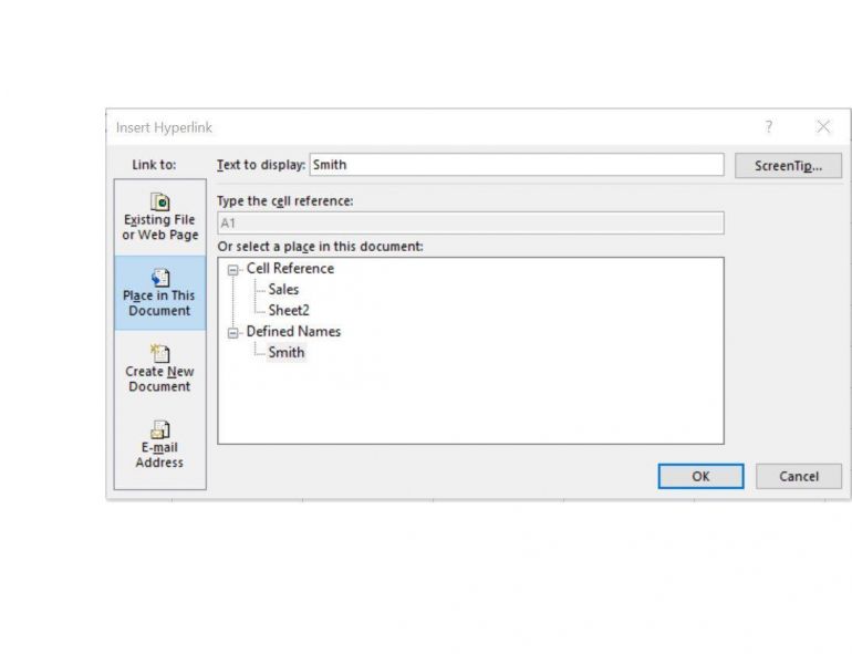 How To Use Named Ranges To Quickly Navigate An Excel Workbook