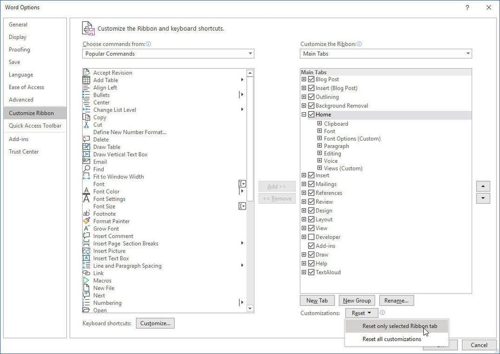 How to customize the Ribbon in Microsoft Office - TechRepublic