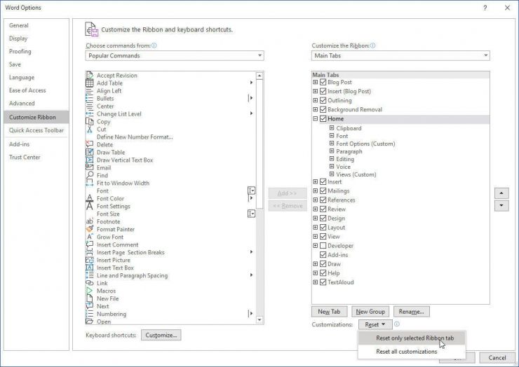 How to customize the Ribbon in Microsoft Office - TechRepublic