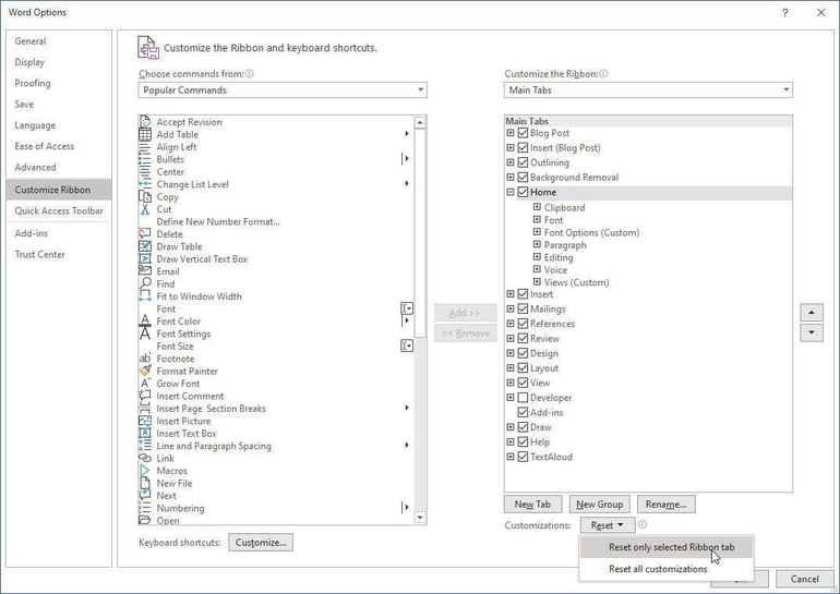 How to customize the Ribbon in Microsoft Office - TechRepublic
