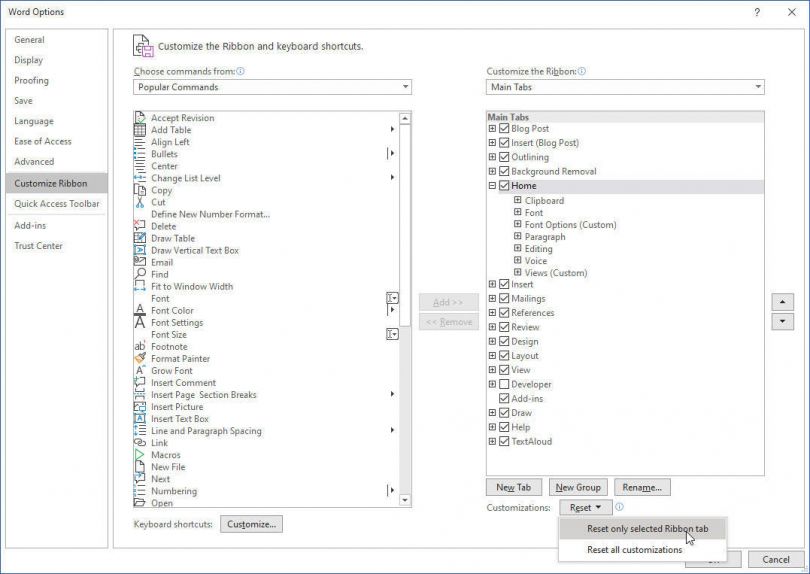 How to customize the Ribbon in Microsoft Office - TechRepublic