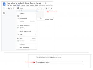 How to insert a text box in Google Docs | TechRepublic