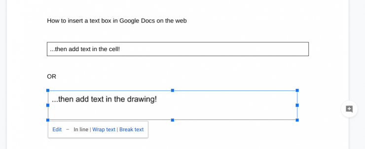 How to insert a text box in Google Docs | TechRepublic