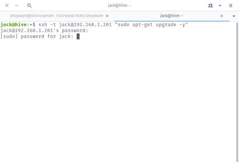 How to Run a Command That Requires sudo via SSH