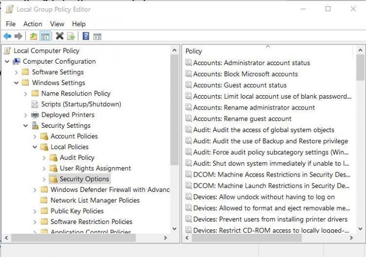 How to automatically deny UAC elevation requests in Windows 10